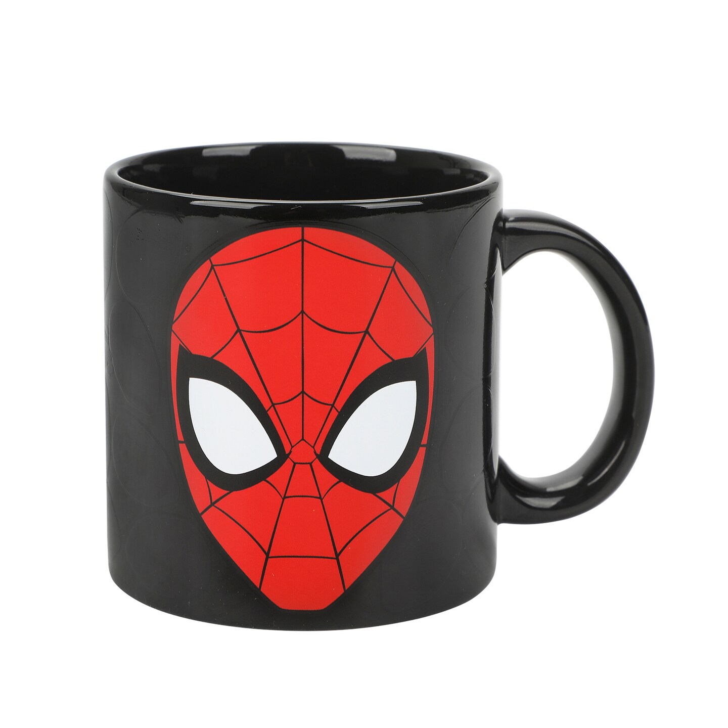 Spider-Man Mask 16 Oz Heat-Reactive Black Ceramic Mug | Michaels