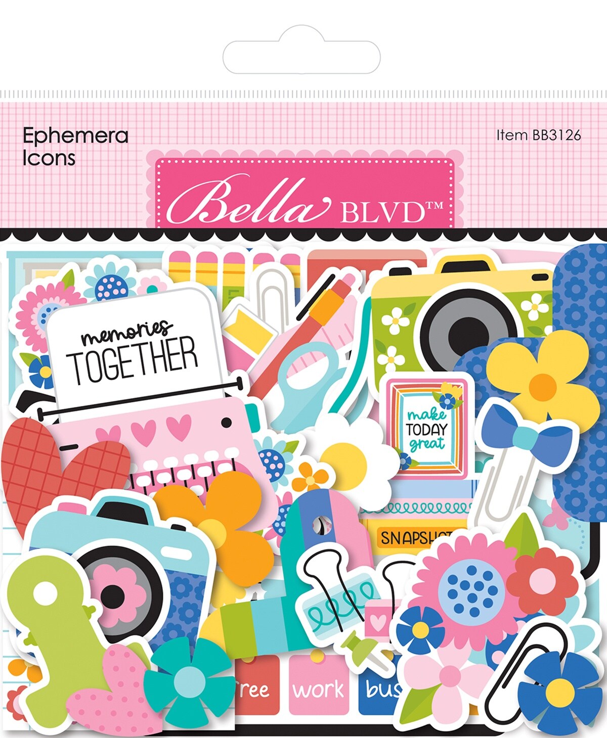 Bella Blvd Cardstock Ephemera-Icons, Documented | Michaels