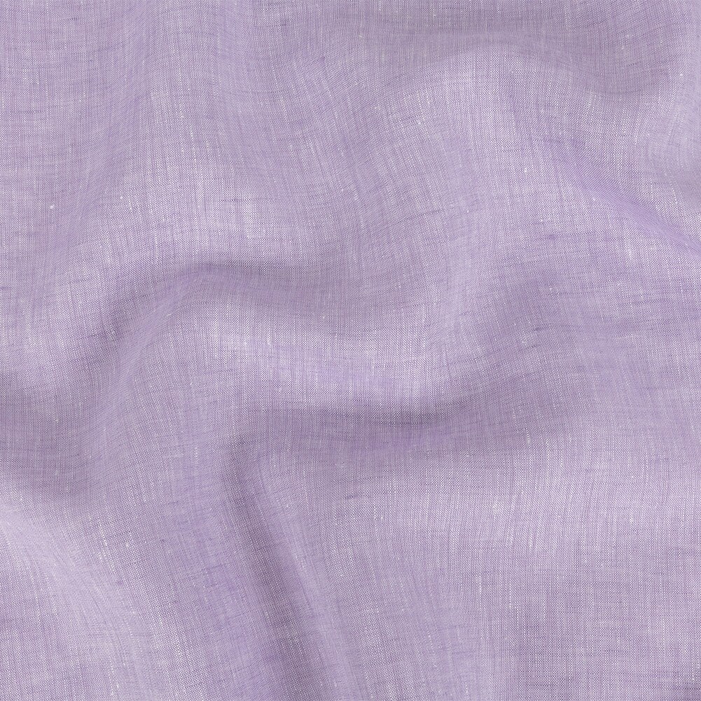 1 Yard Lightweight Linen Chambray Heathered Black and Snow White Fabric ...