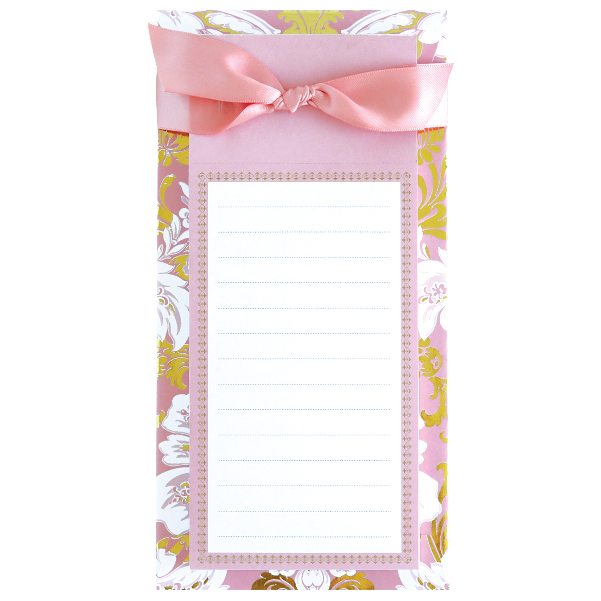 Pink Damask List Pad | Michaels