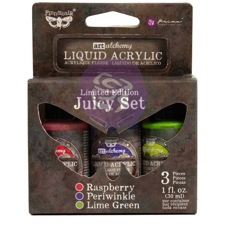 Finnabair Art Alchemy Liquid Acrylic Set-Juicy | Michaels