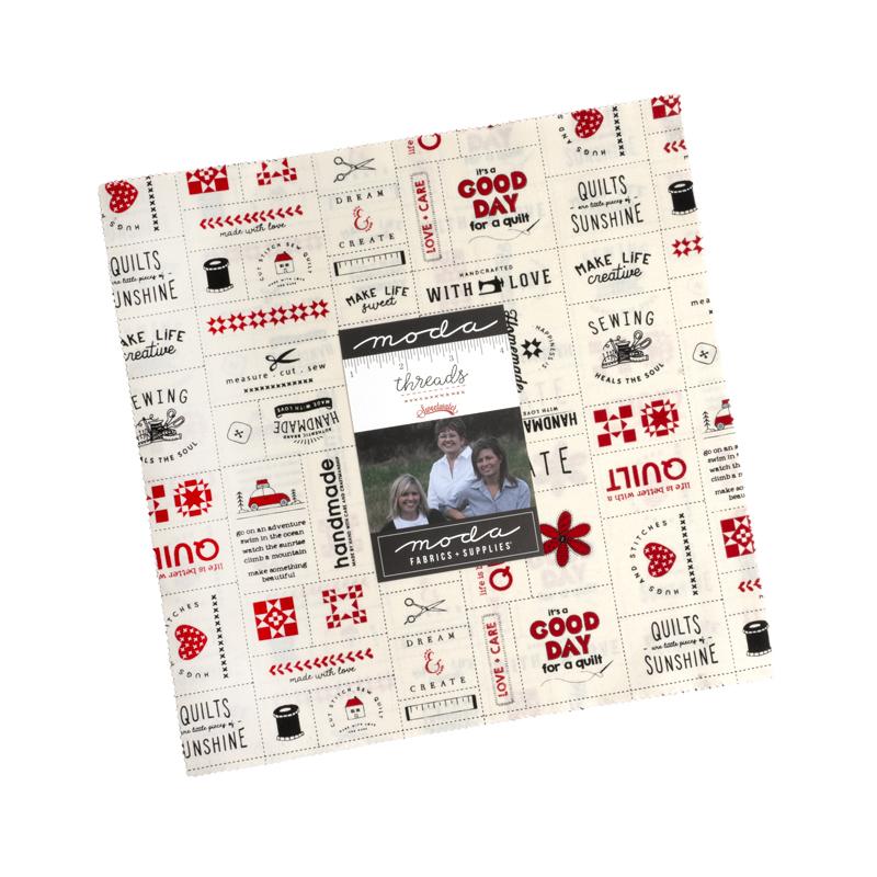 Threads 10" Square Pack (Layer Cake) by Sweetwater for Moda (55680LC) | Michaels