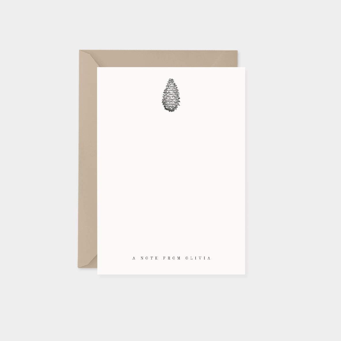 Pine Cone Note Cards | Michaels