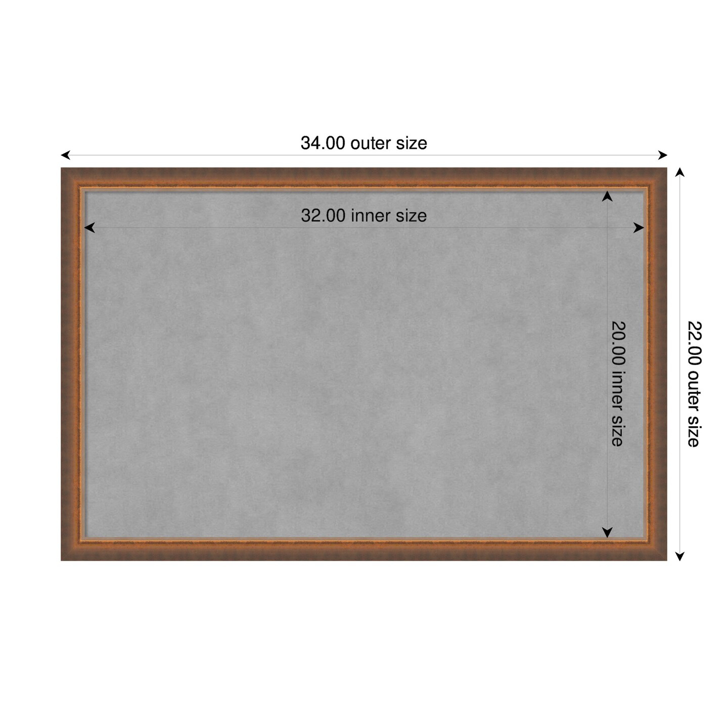 Two Tone Wood Framed Magnetic Board | Michaels