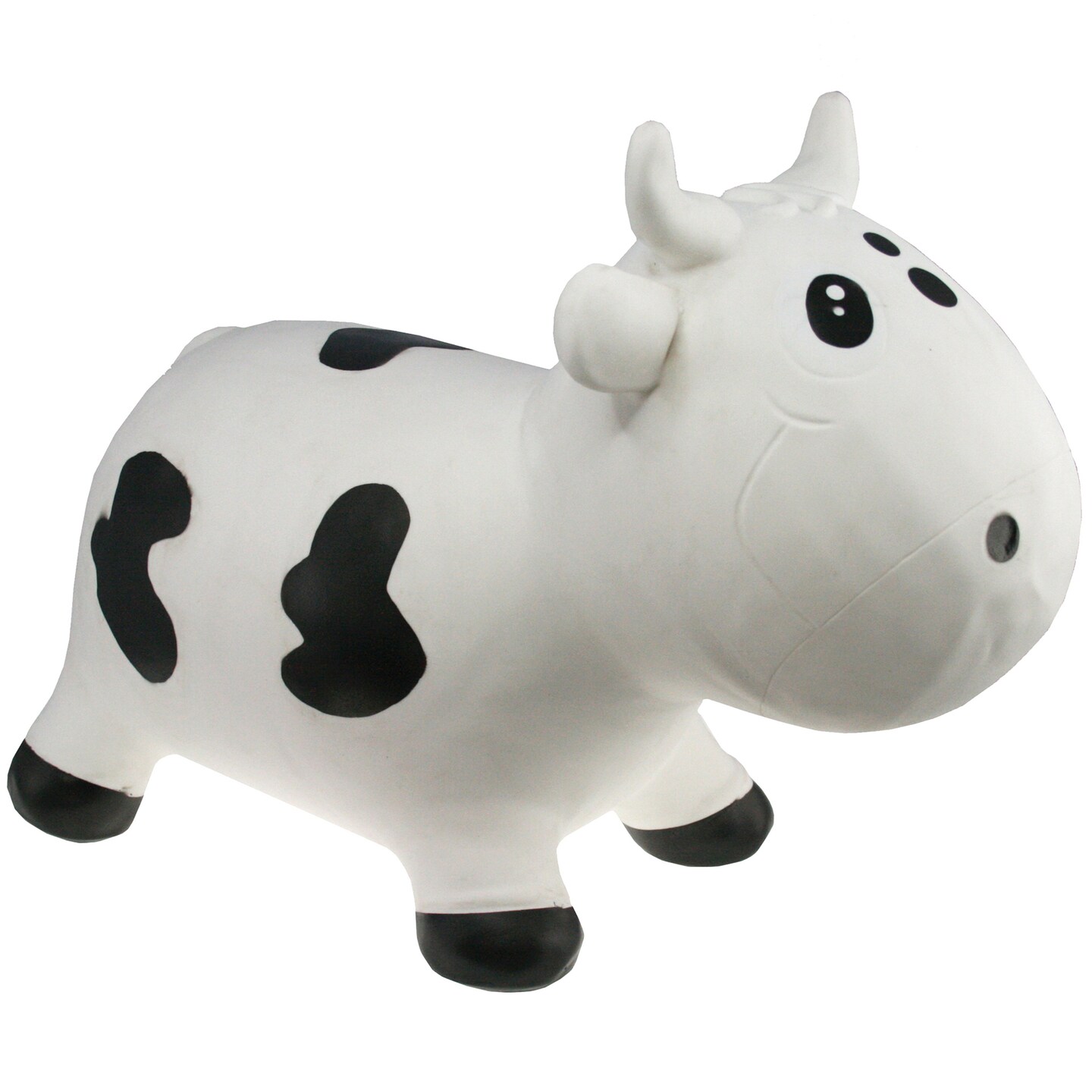 Pop It Up: Kidzzfarm Bouncing Cow: Junior - White - Inflatable Animal ...
