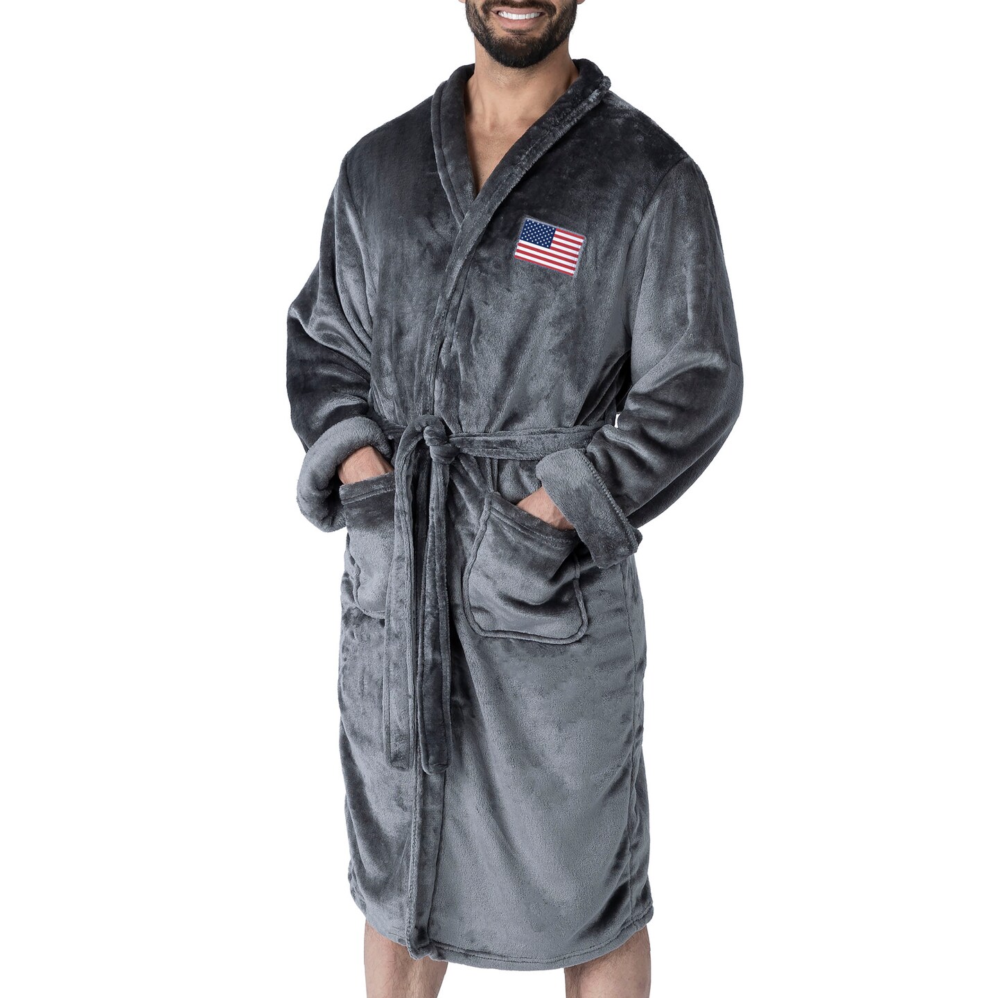 Country Flag Silk Touch Robe | Michaels