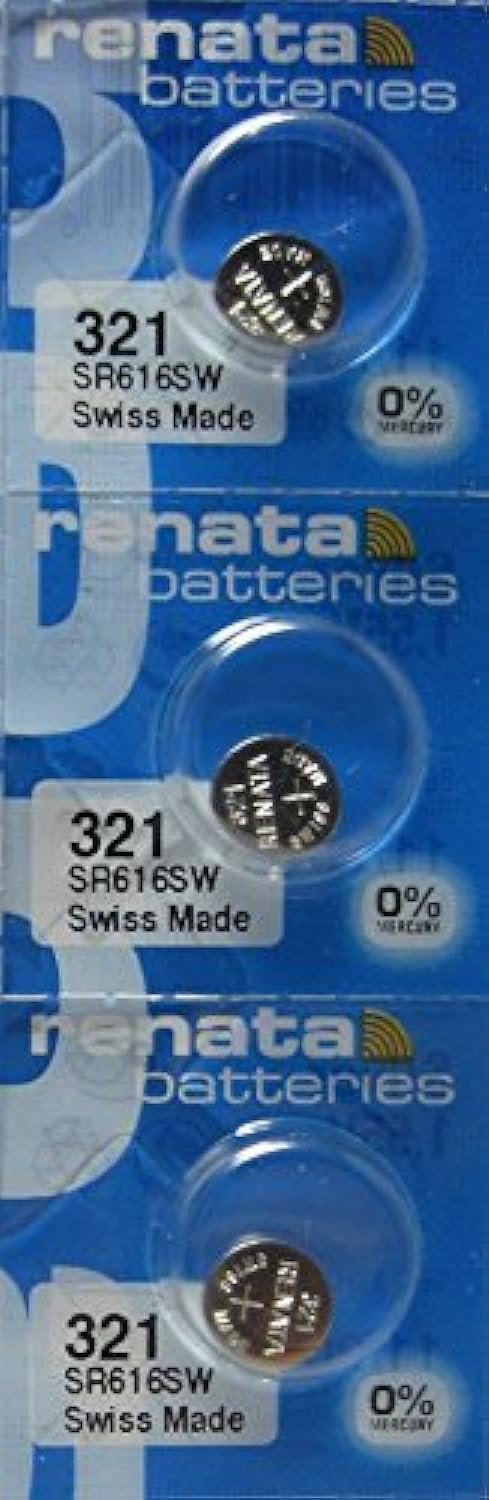 Renata Watch Battery 321 0%Hg Mercury Free X 3 | Michaels