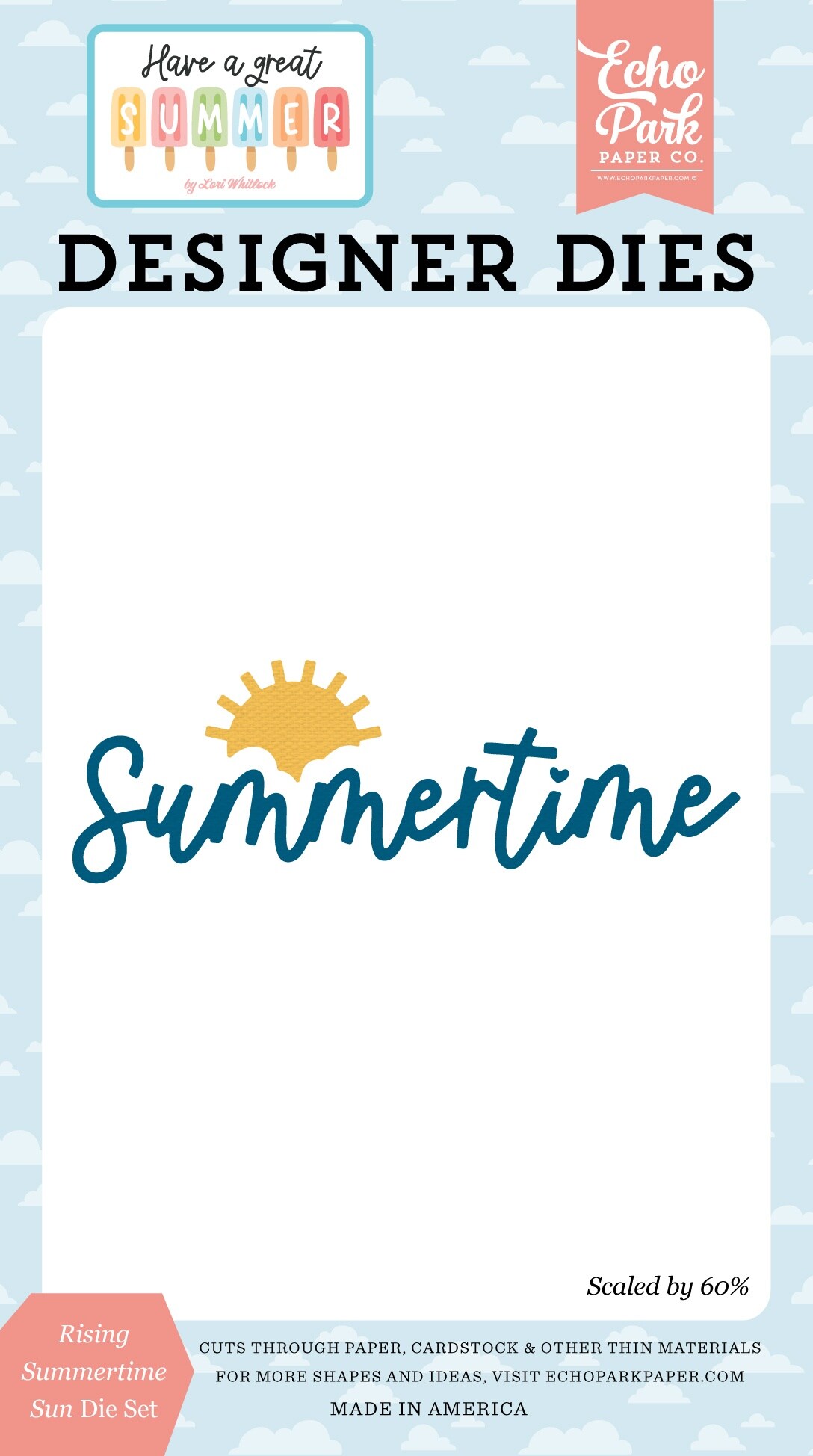 Have A Great Summer Small Die Set-Rising Summertime Sun | Michaels