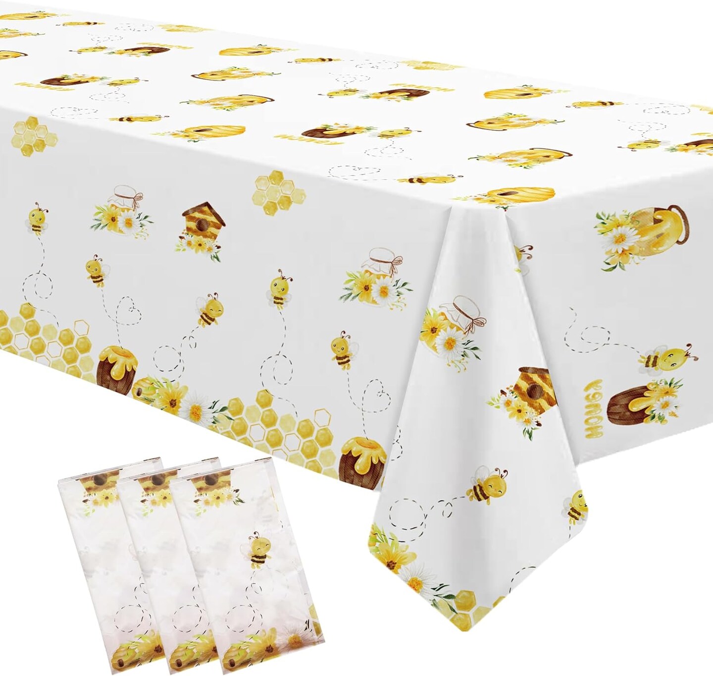 Bumble Theme Bee Birthday Party Tablecover Party Decorations | Michaels