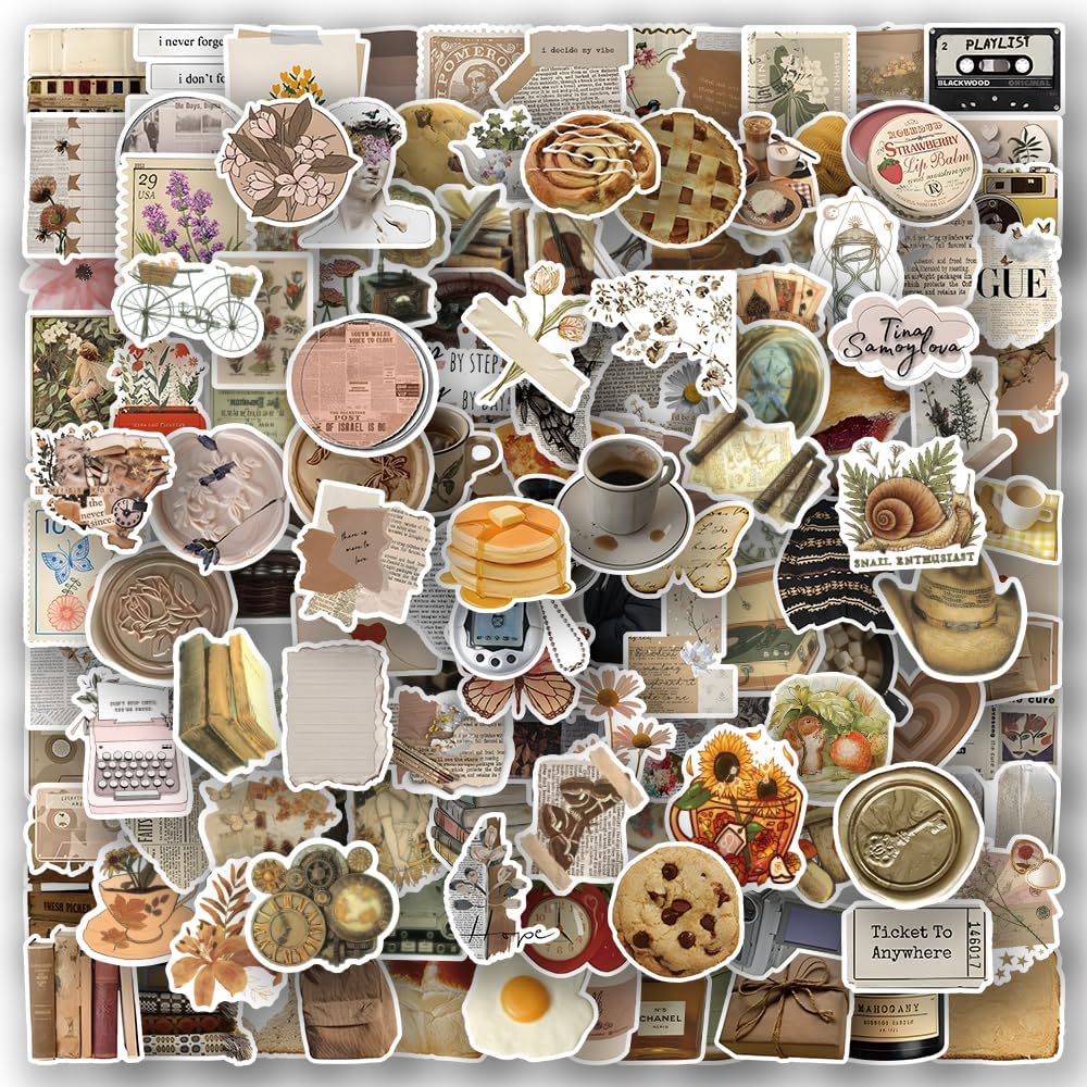 294 PCS Vintage Scrapbook Stickers | Michaels