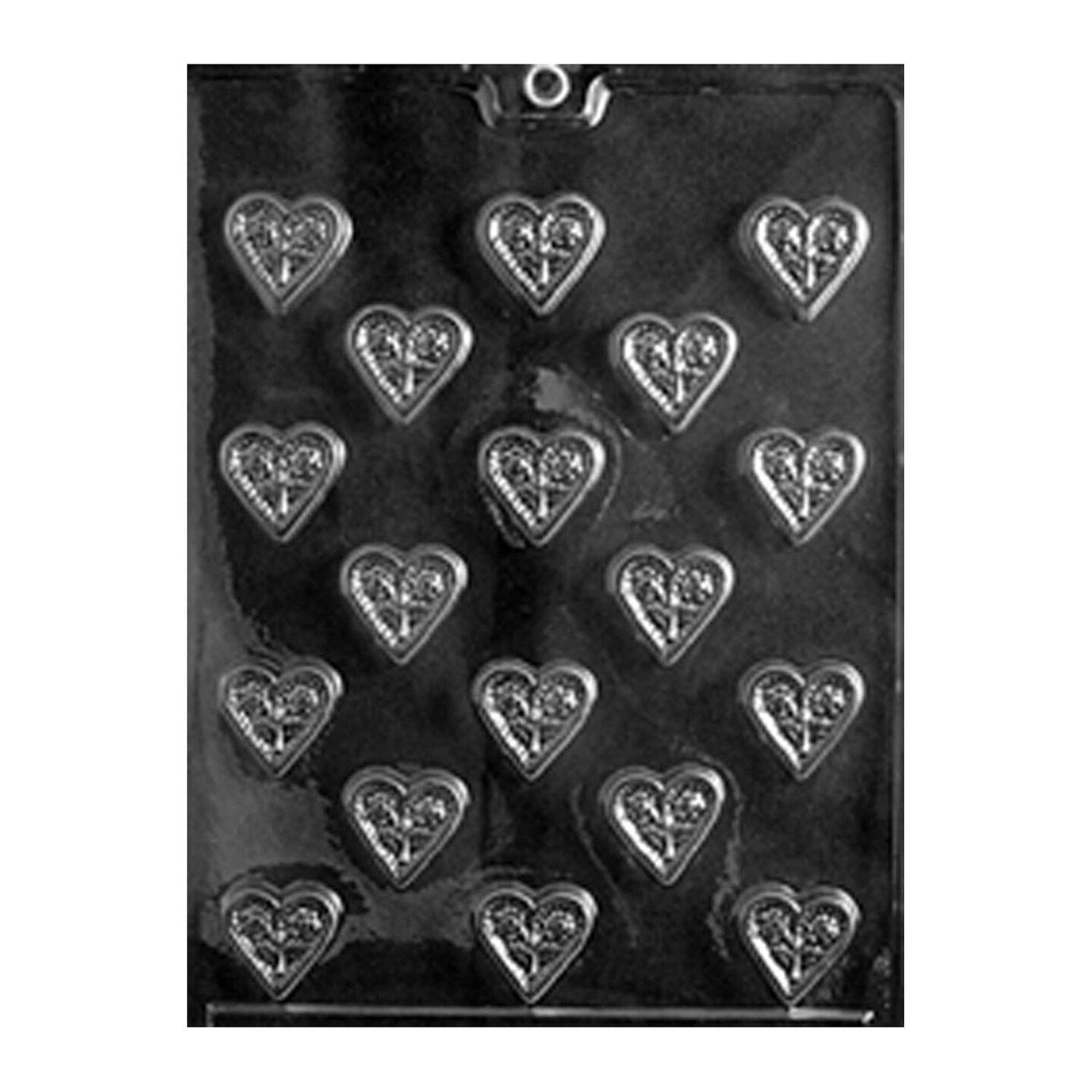 Bite Size Heart with Flowers Chocolate Mold | Michaels