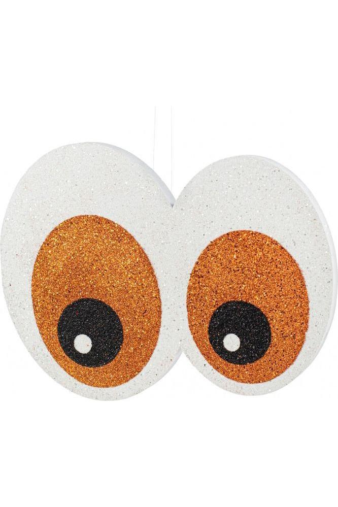 14" Glitter Eyeballs Ornament Hanger: Orange | Michaels