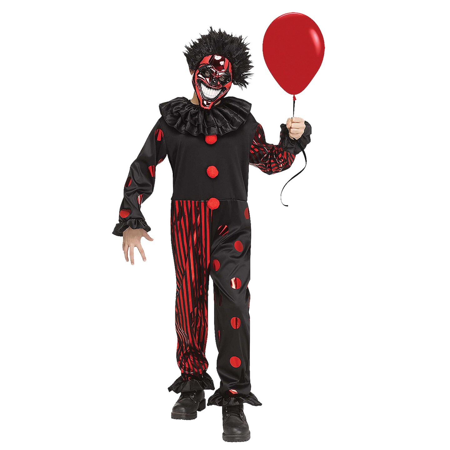 Kid's Chrome Clown Costume Child Medium | Michaels
