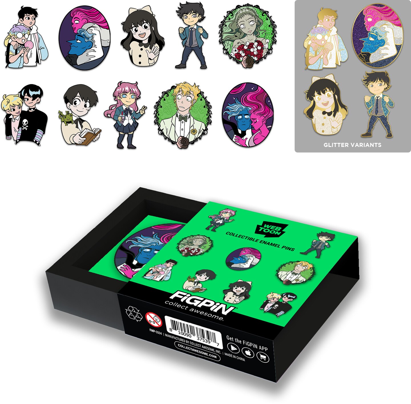 FiGPiN - Mystery Mini Pin - Webtoon Assortment Series - Sereis 1 - 1 ...