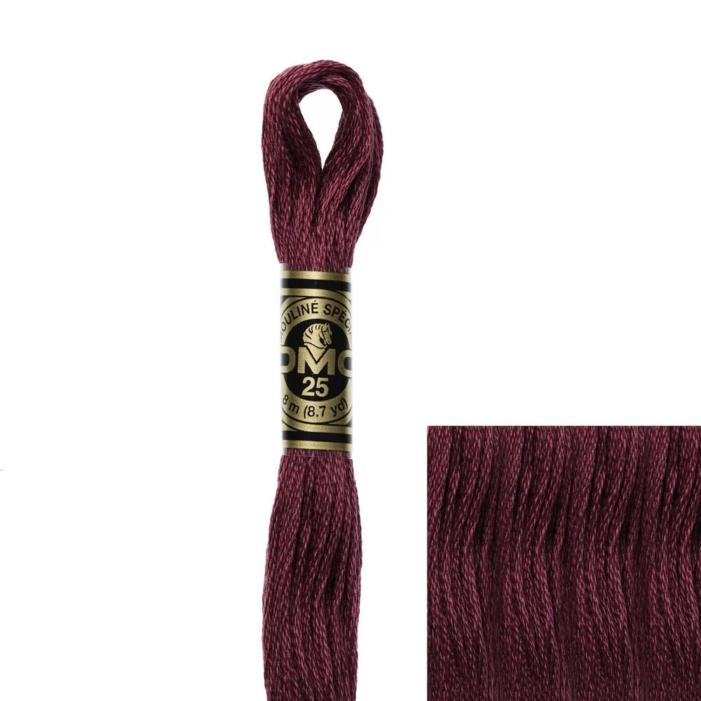 DMC Embroidery Floss, 6-Strand - Mauve Dark #3685 | Michaels