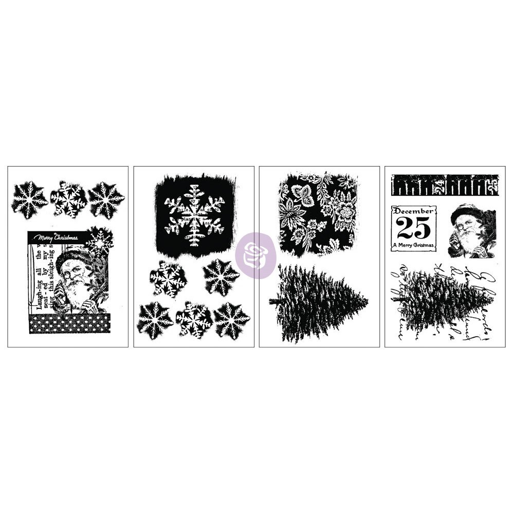 Adhesive Rub-Ons - Snow & Santa 655350971502 | Michaels