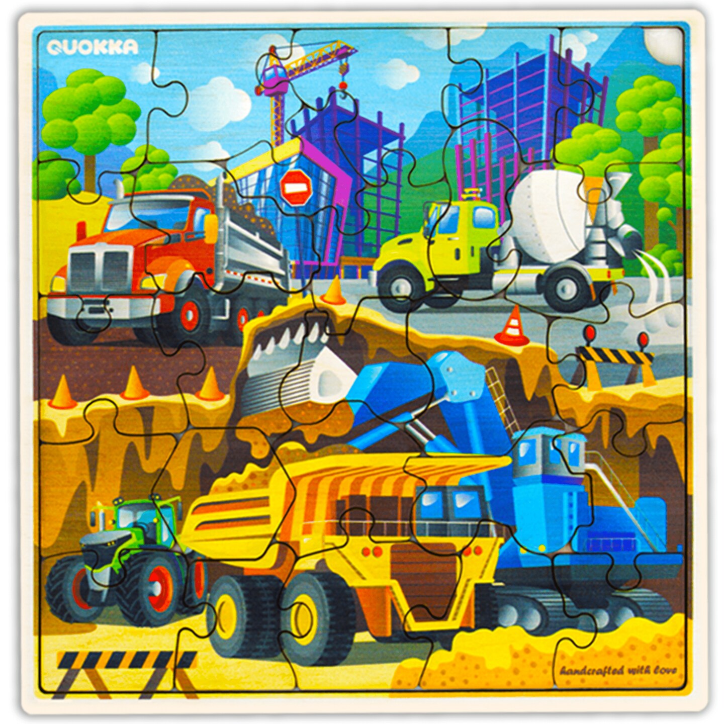 28 Pieces Wooden Puzzles for Kids | Transport | Michaels