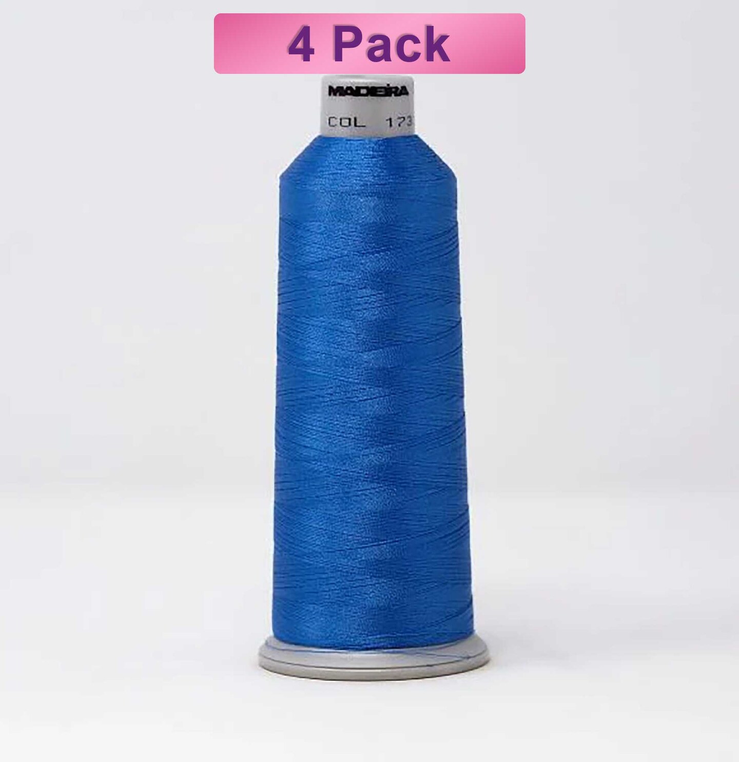 Madeira Polyneon Blue Jay, Count: 4 Packs, Color: Blue Jay | Michaels