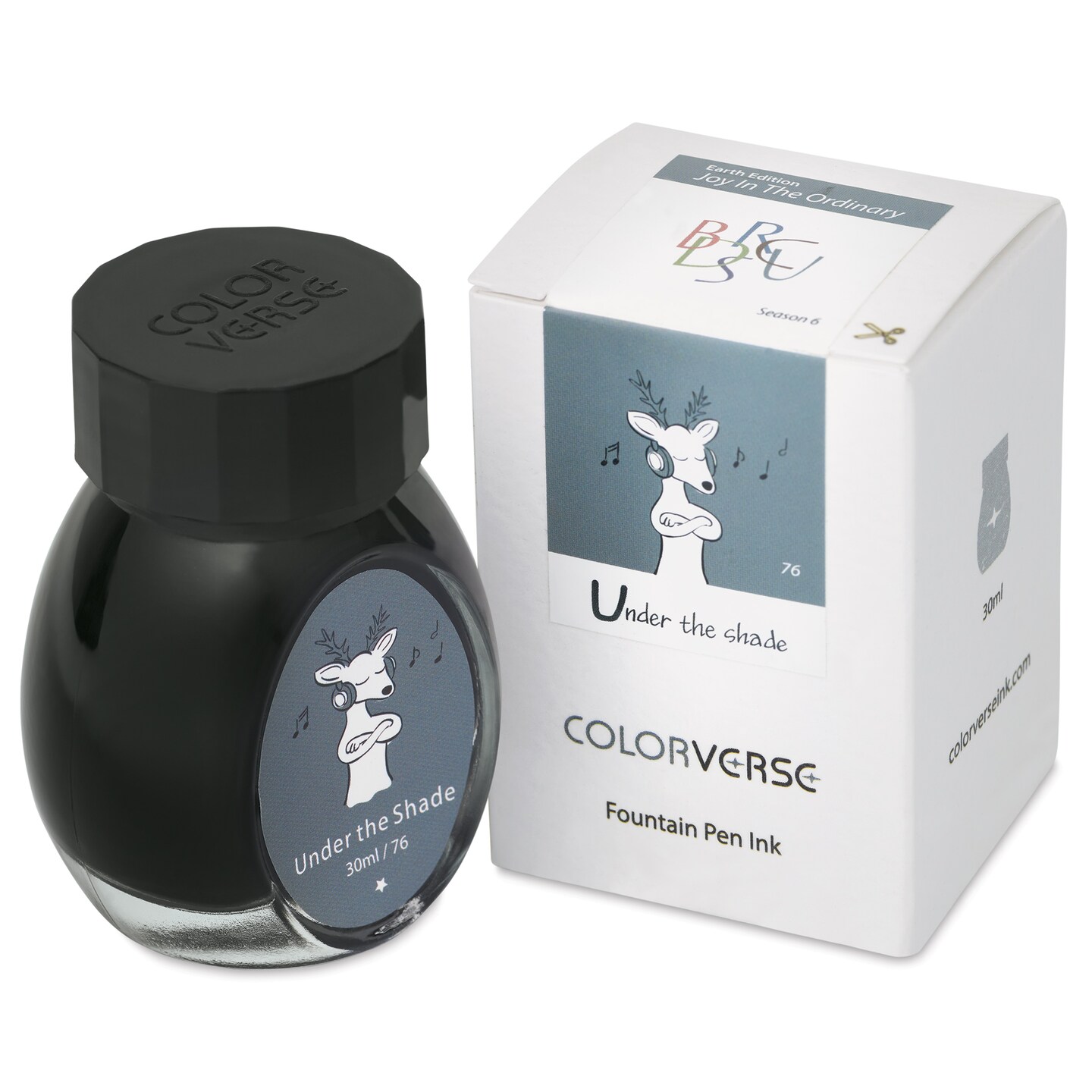Colorverse Joy in the Ordinary Fountain Pen Ink - 76 Under the Shade ...