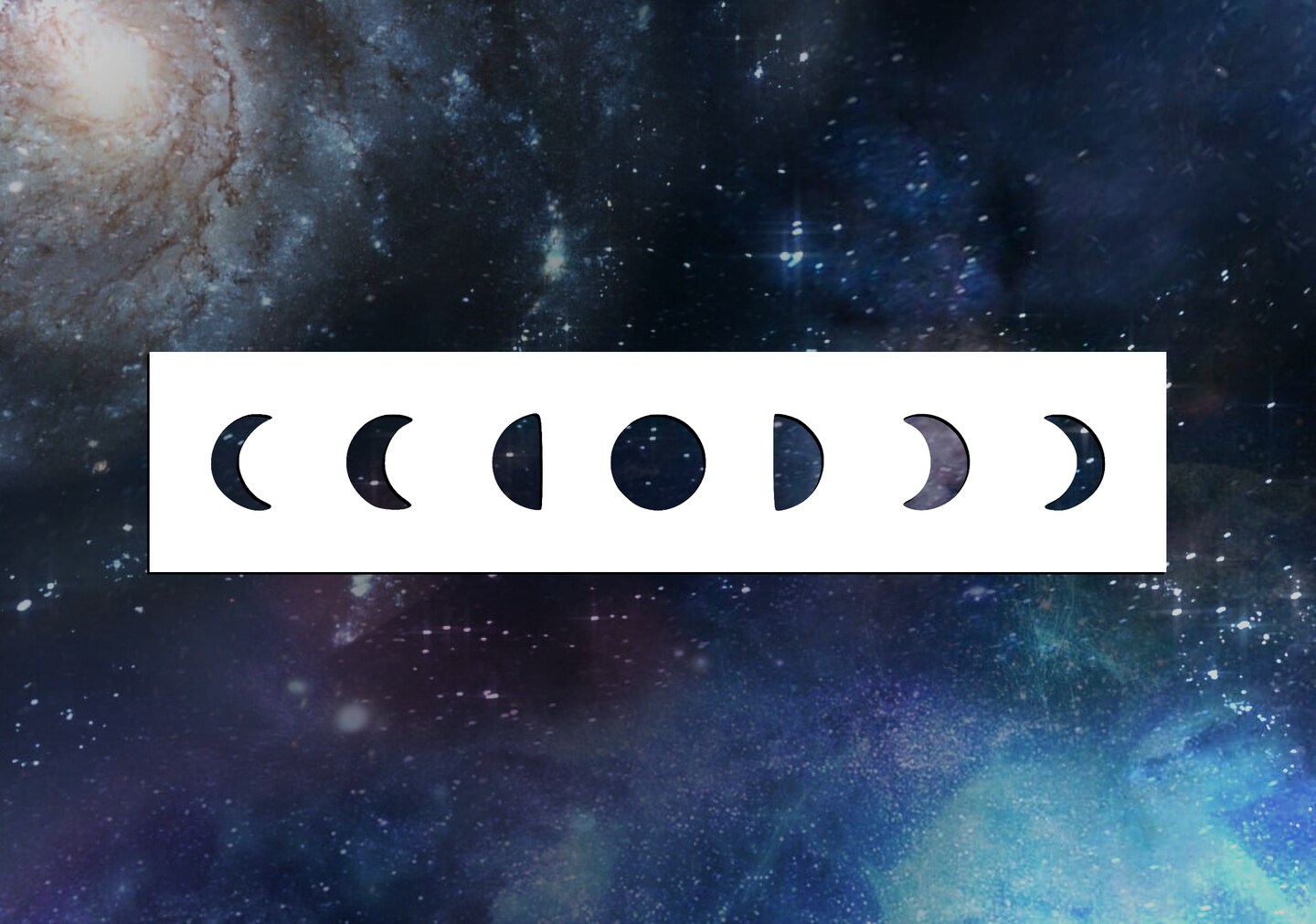Simple Moon Phases Reusable Stencil (Many Sizes) | MakerPlace by Michaels