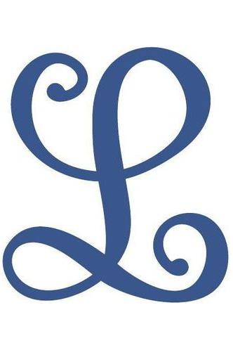 Vine Monogram Script Letter | Michaels