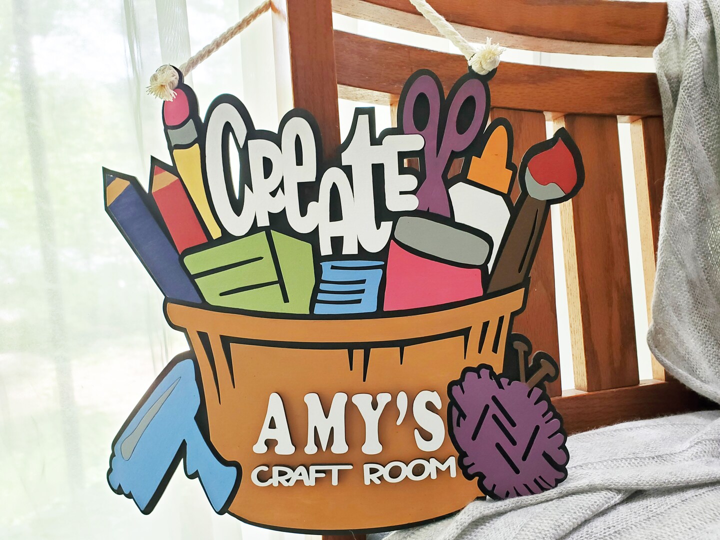 Personalized Craft Room Door Sign | MakerPlace by Michaels