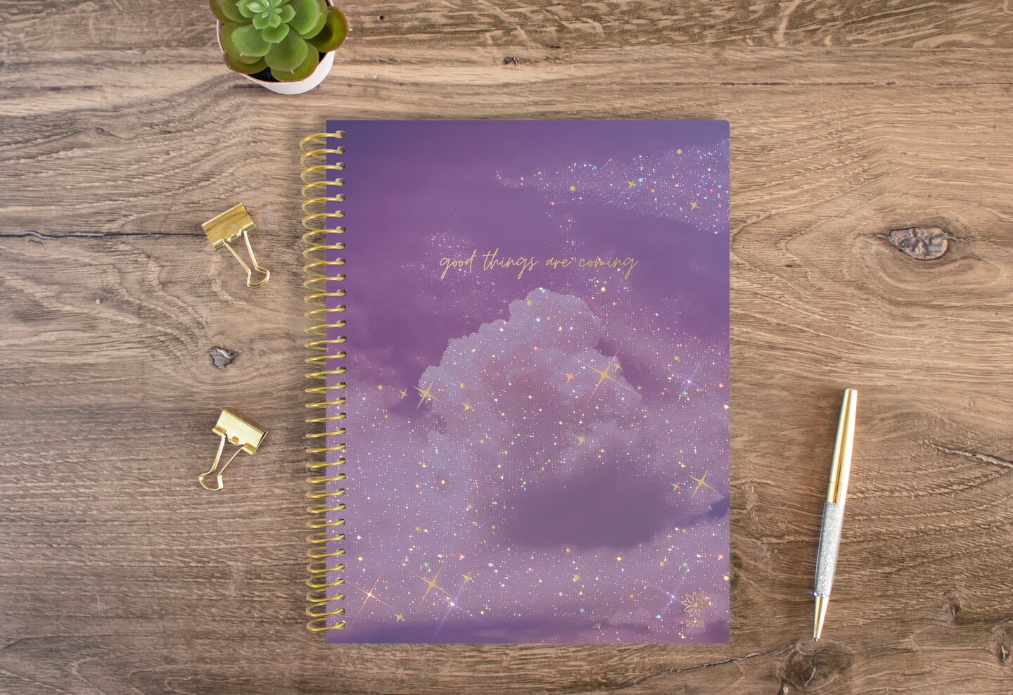 bloom daily planners 2025 Soft Cover Planner, 8.5" x 11", Good Things ...