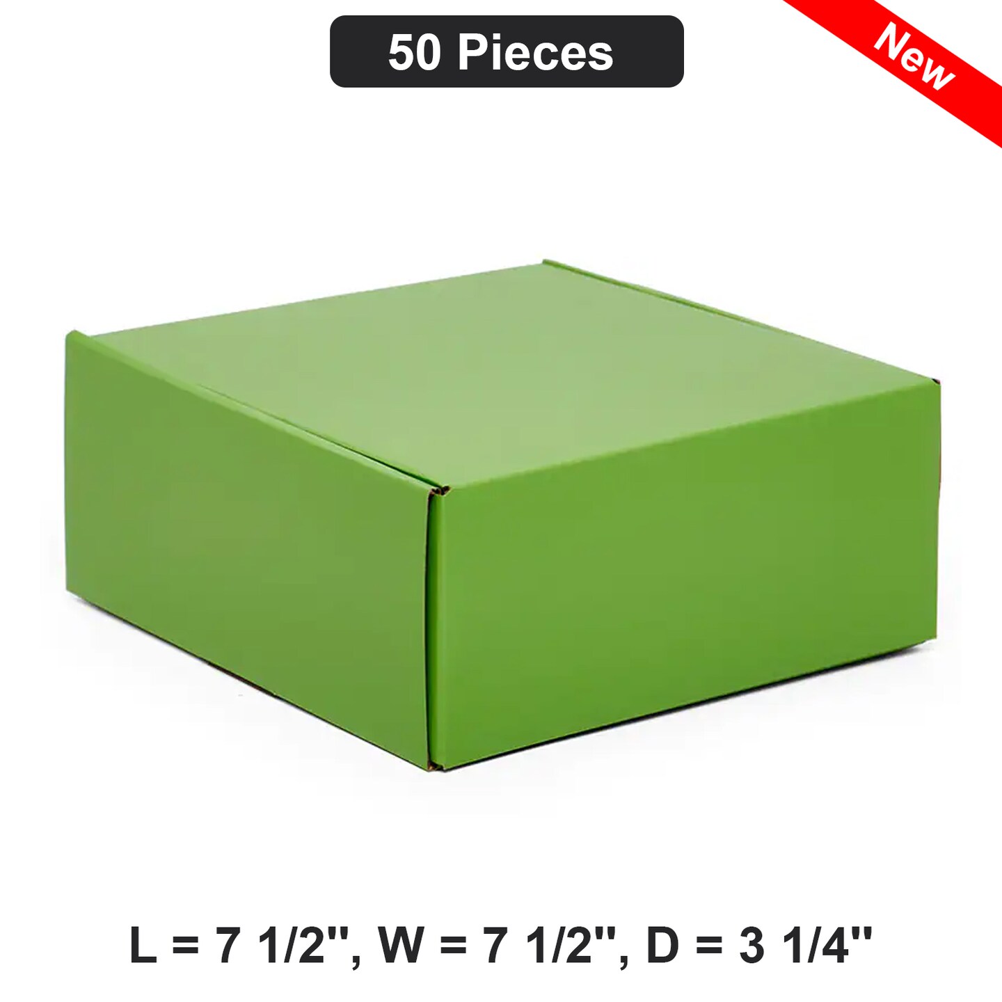 Versatile Mailing Boxes Perfect Size 7.5" x 7.5" x 3.25" for All Your ...
