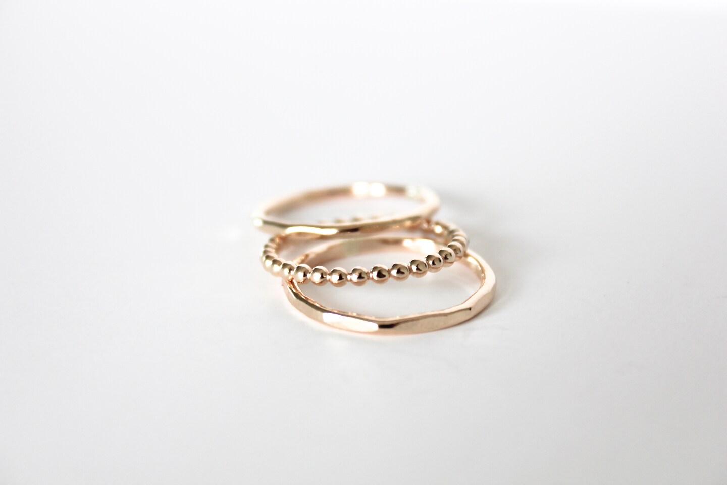 Stacking Ring Set, Dainty Stackable Rings, Everyday Rings, Minimalist ...