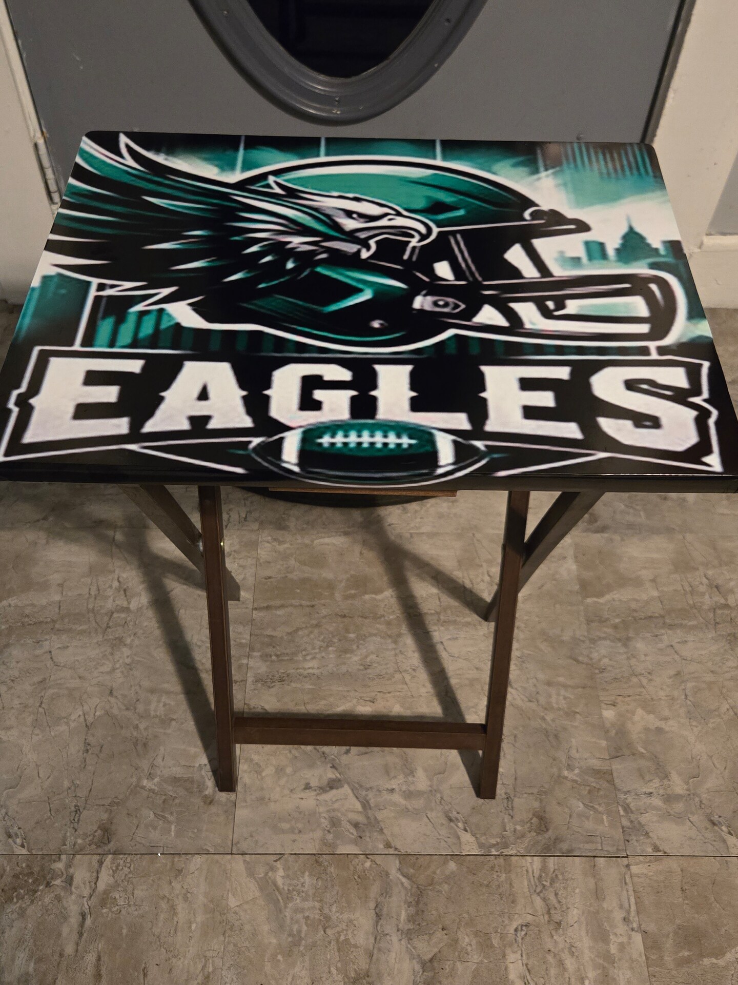 Custom Eagles TV Tray, folding tray table, dinner tray, game day, team ...