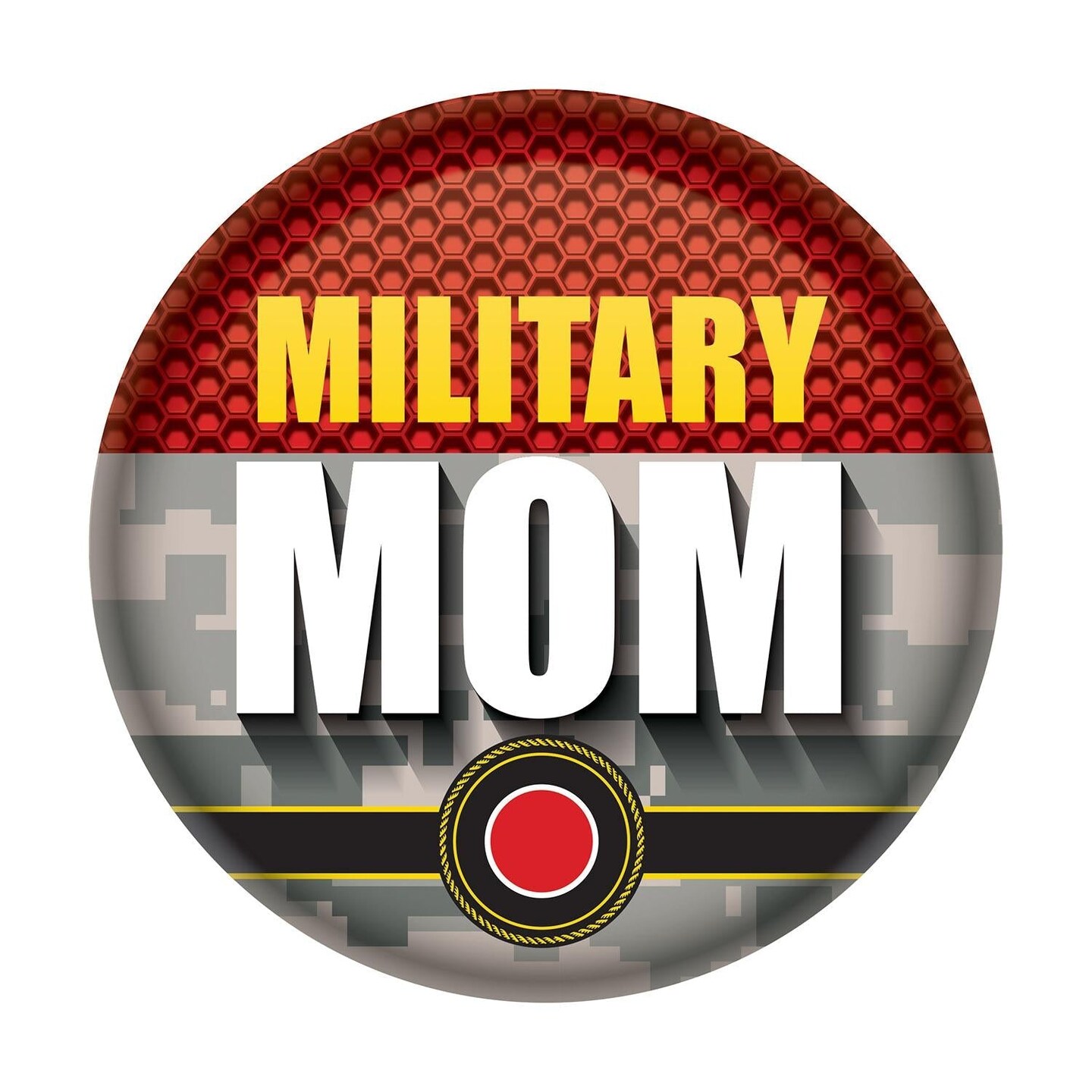 6 Pack Beistle Military Mom Button- Marines | Michaels