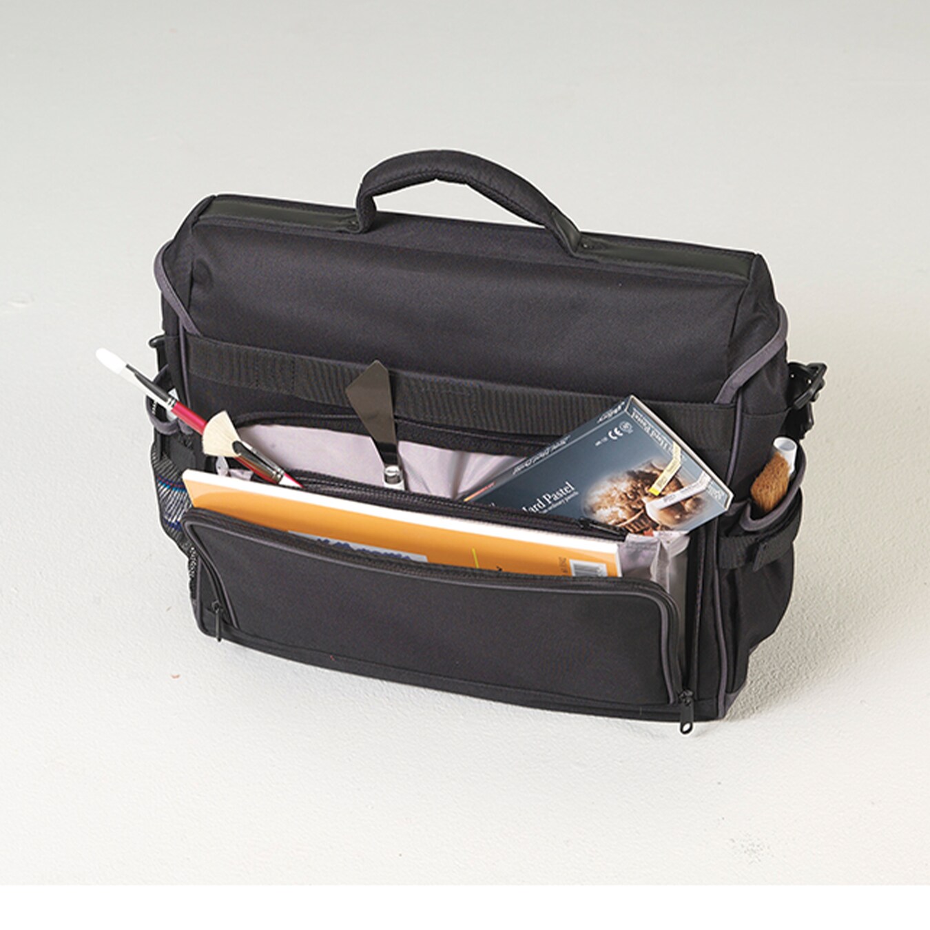 Martin Universal Design® Just Stow-It® Ultimate Messenger Bag, Black ...