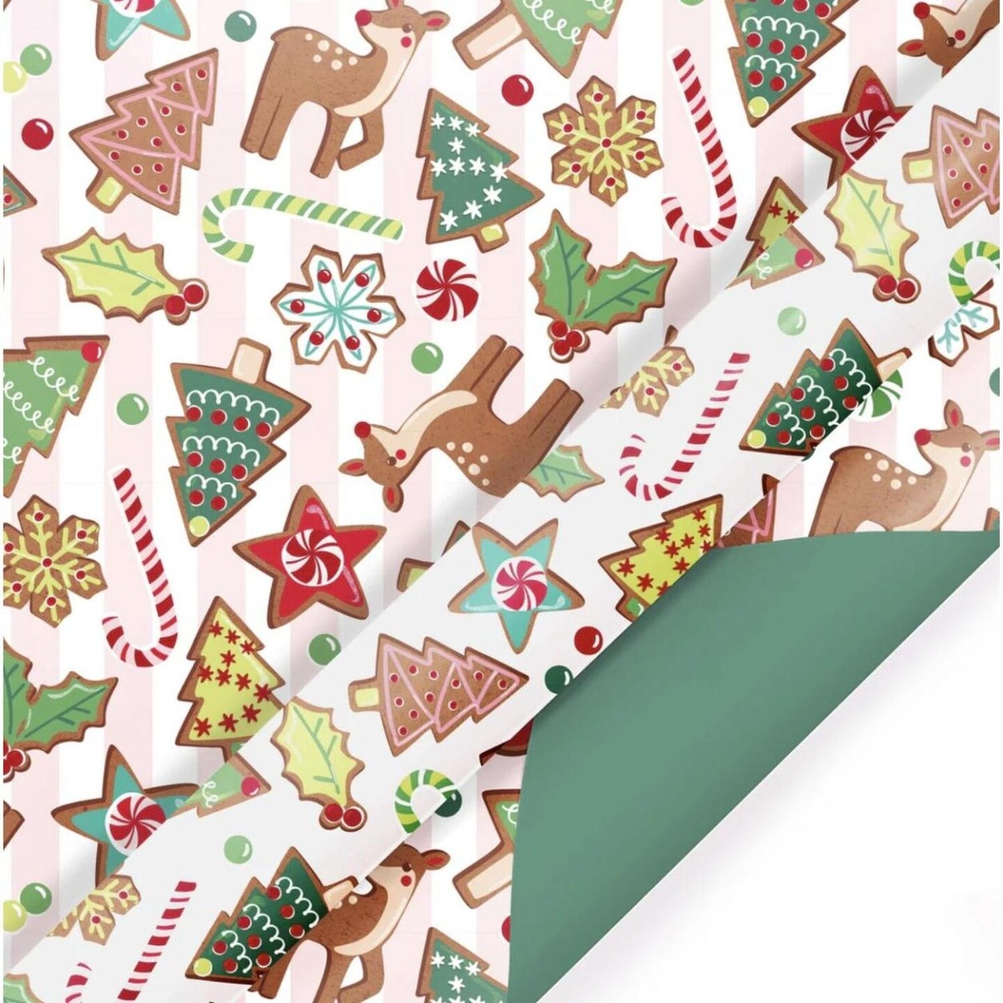 30in Reversible Sweet Cookies Wrapping Paper | Michaels