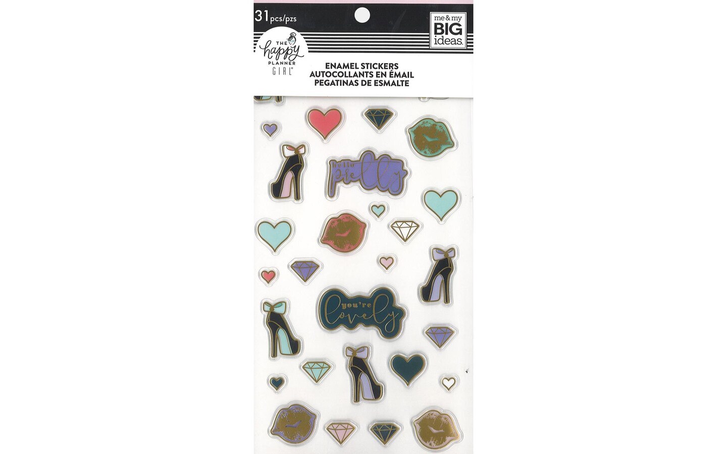 MAMBI HP Sticker Enamel Glam Girl | Michaels