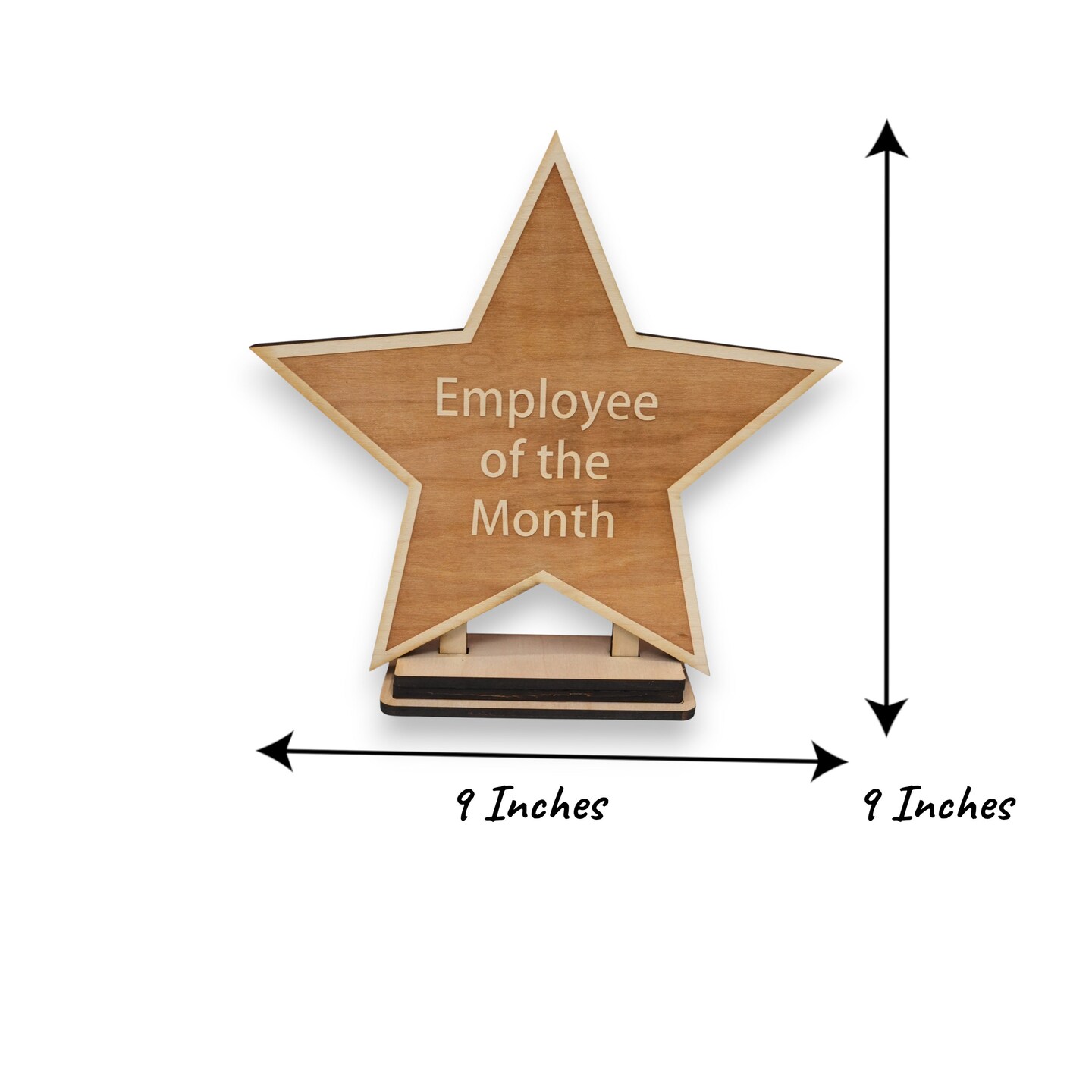 Award - CUSTOM - Employee Of The Month Star with STAND | Michaels