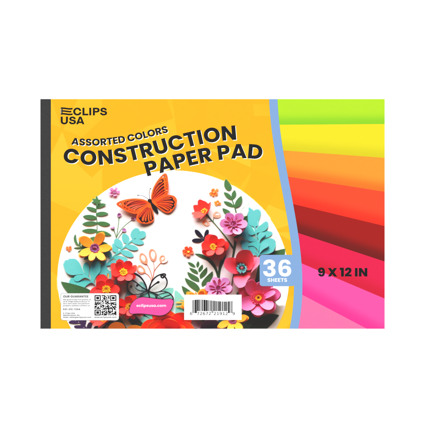 Construction Paper Pad 9x12 in – 36 Sheets – 48 Pads | Michaels