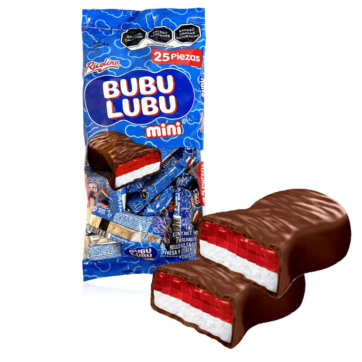 Ricolino Bubulubu Mini Bag 500g 25Ct | Michaels