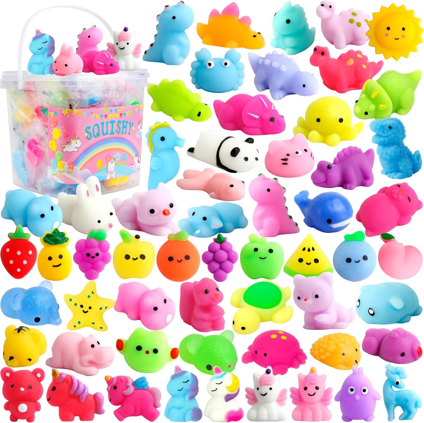 150 Pack Mochi Squishy Toys Kawaii Squishies | Michaels