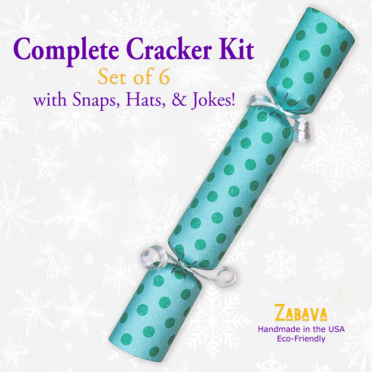 6 Fill Your Own Christmas Crackers | DIY Kit with Snaps, Hats and Jokes ...
