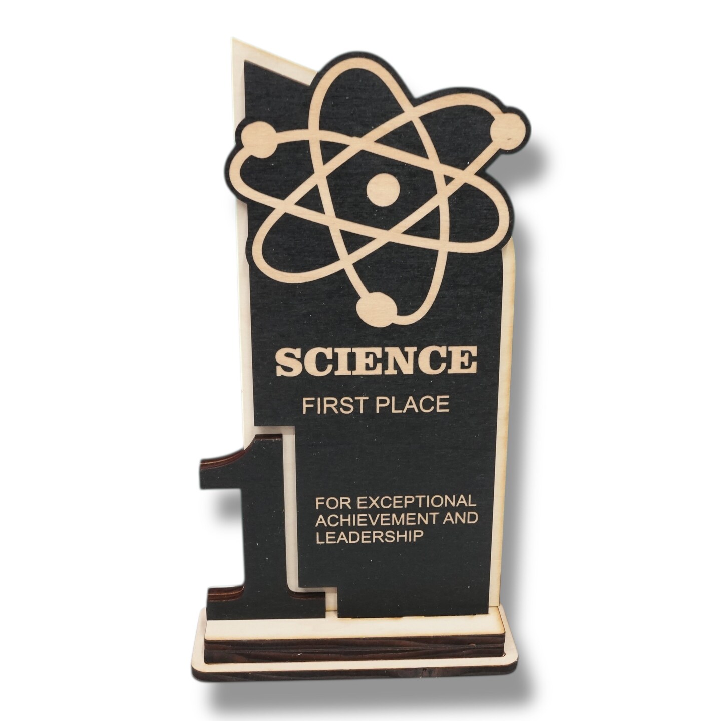 Trophy Award - CUSTOM - Science - 1st 2nd 3rd Place - 9x5 Inches | Michaels
