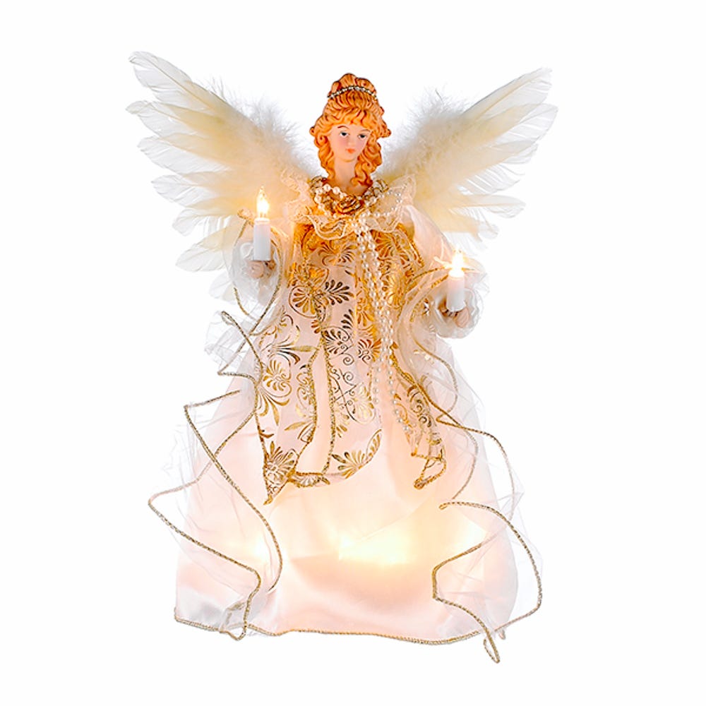 Radiant Christmas Angel Tree Topper - 12 Inch | Michaels