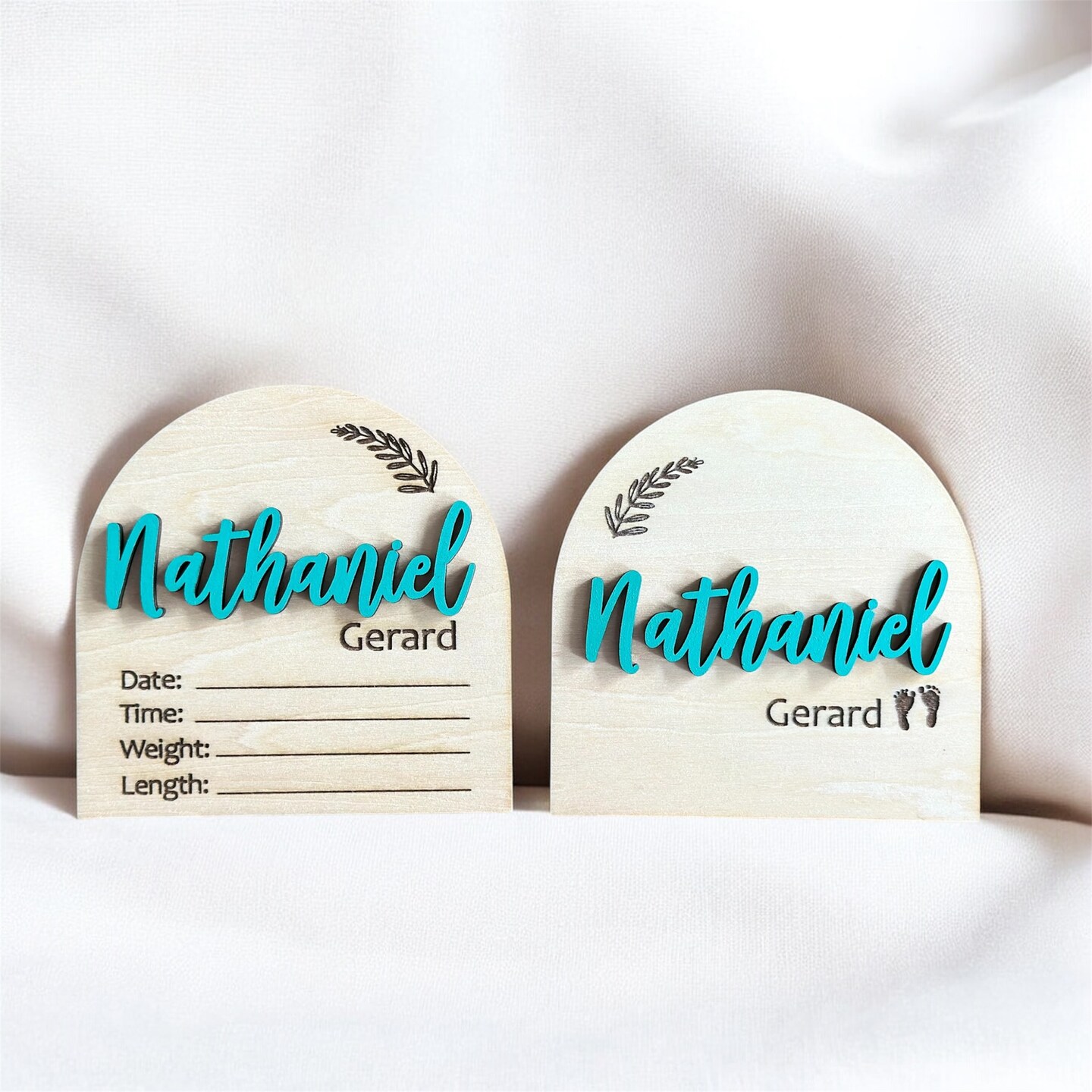 Custom Baby Name Signs, Hospital Name Sign, Baby Announcement Sign ...