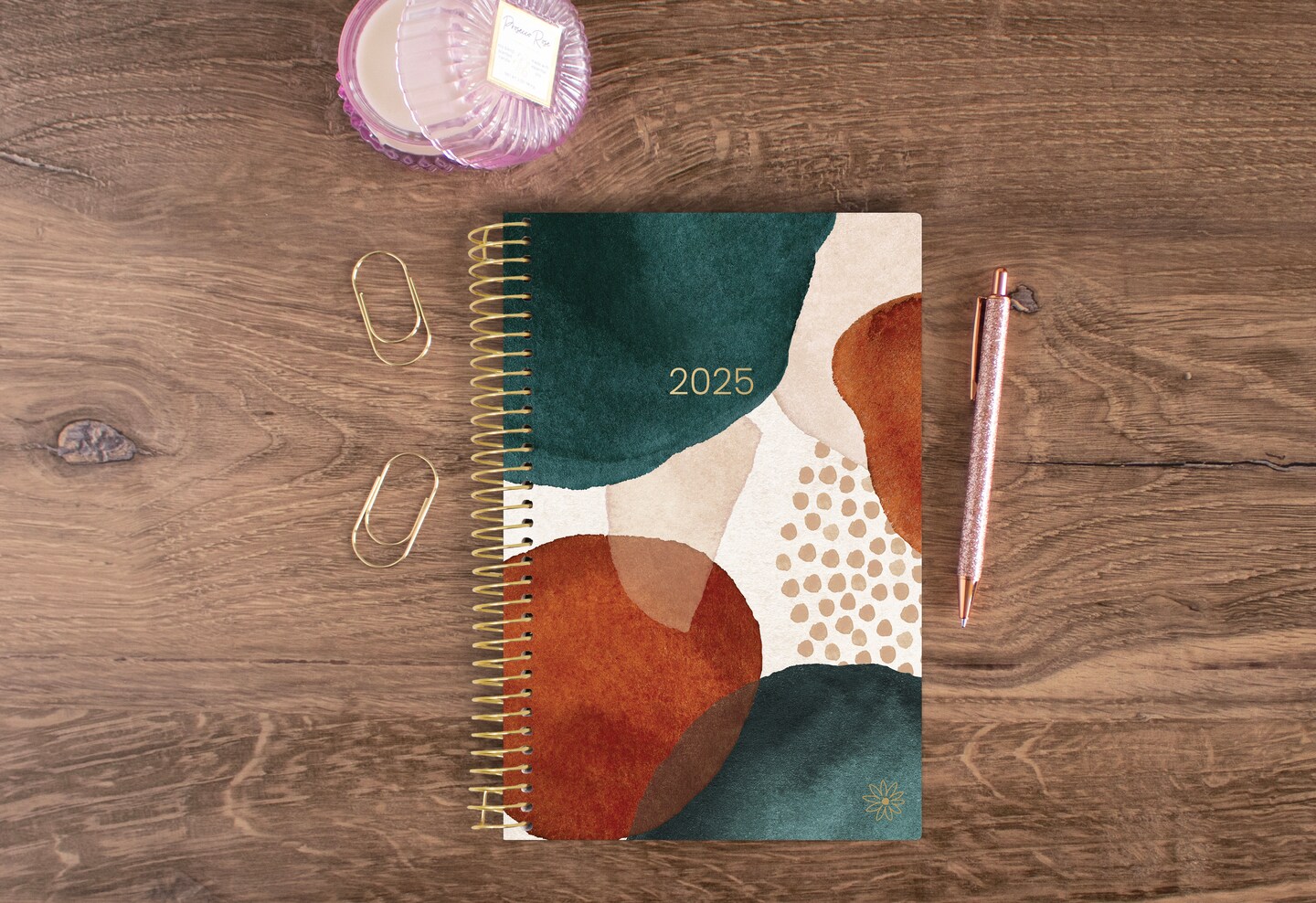 bloom daily planners 2025 Soft Cover Planner, 5.5" x 8.25", Earthy ...