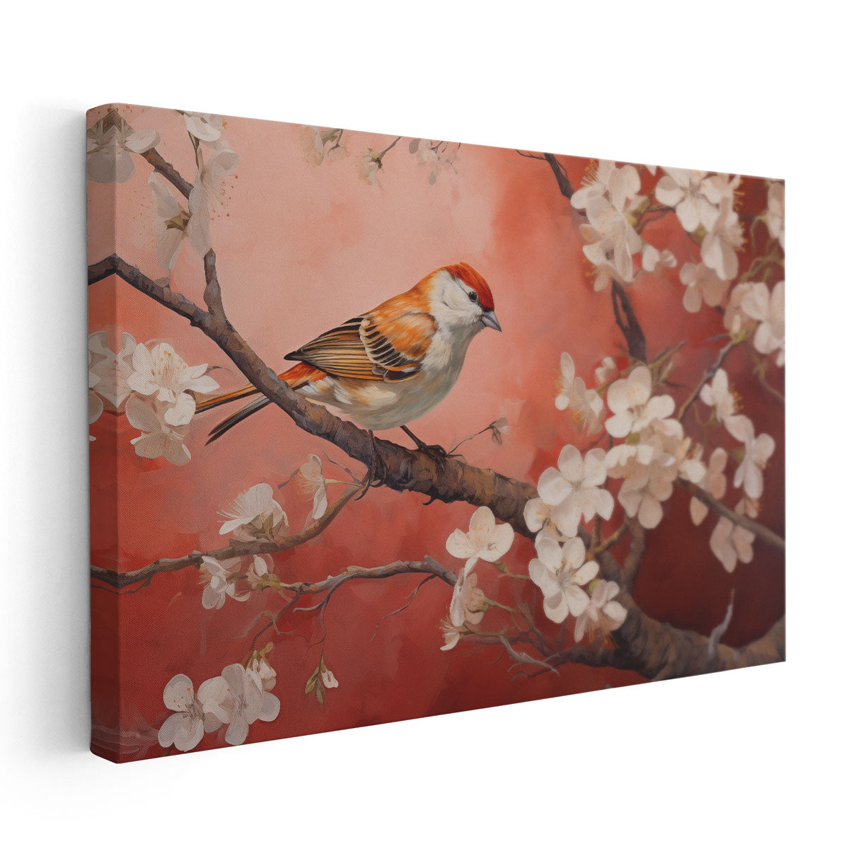 Victorian Spring in Gogh's Style - Canvas Print Wall Art | MakerPlace ...