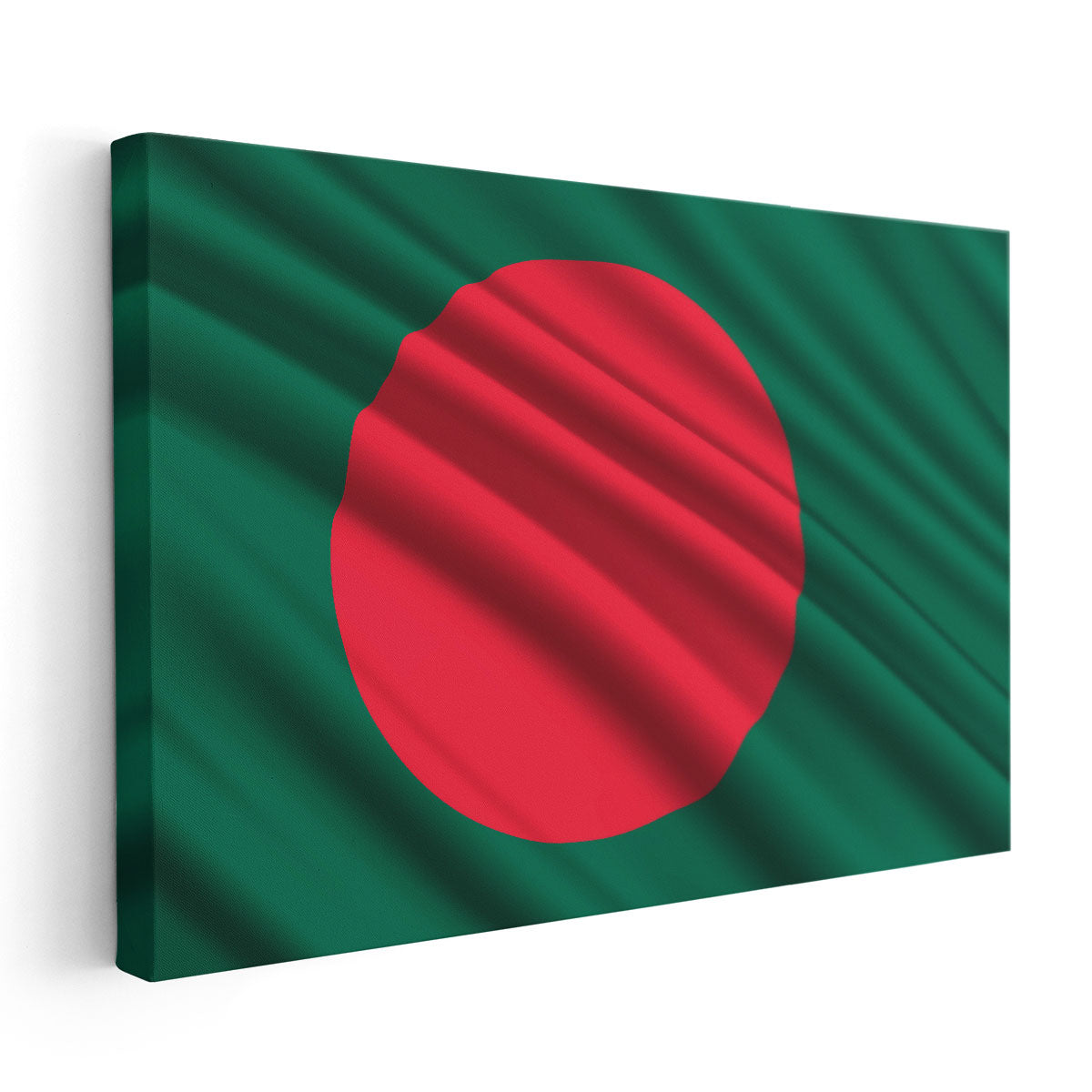 Bangladesh Flag Waving - Canvas Print Wall Art | MakerPlace by Michaels