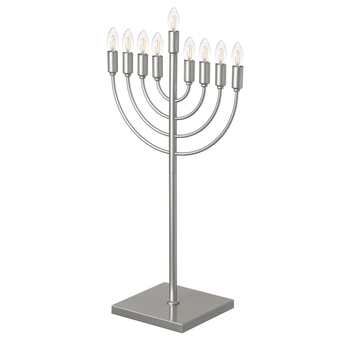 Chabad Style Hanukkah Menorah for Entryway, Living Room, Office, and ...