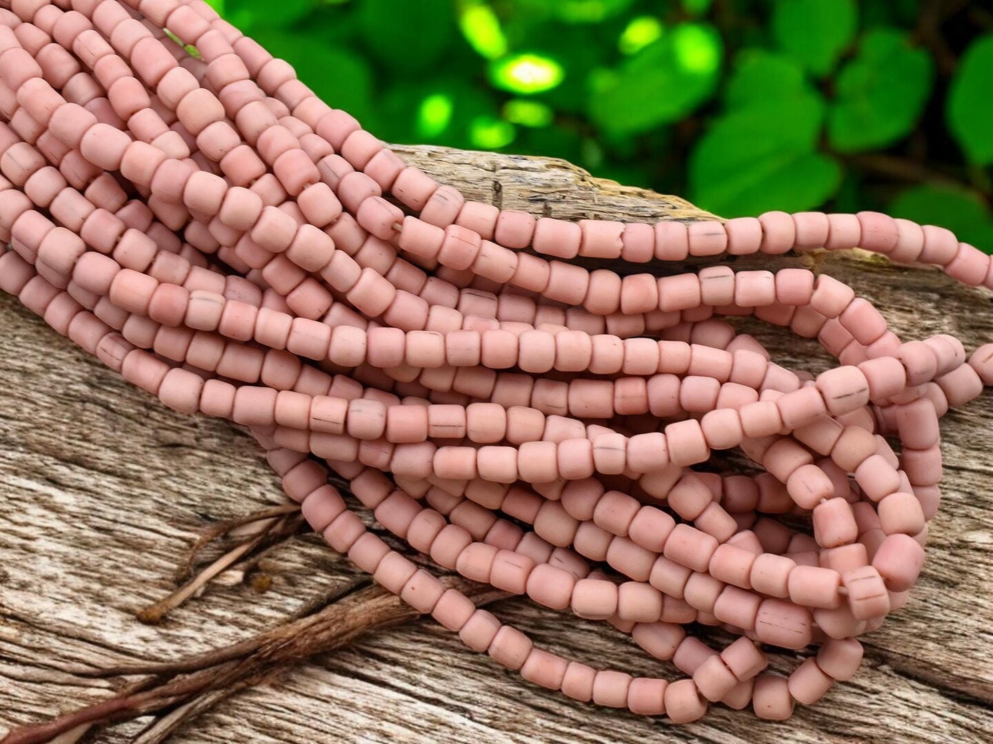 Vintage Pink Java Glass Beads - Indonesian Glass | Michaels
