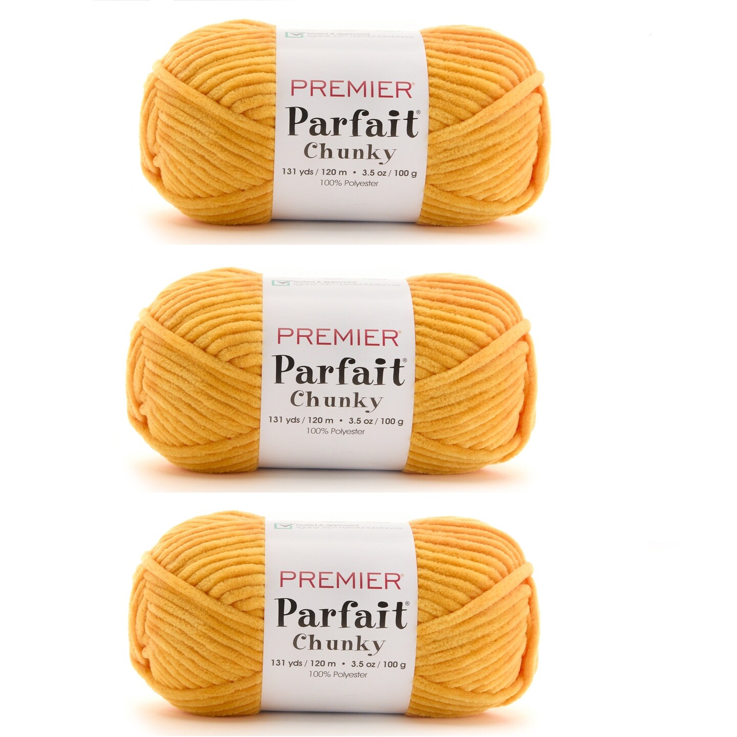 Multipack of 3 - Premier Parfait Chunky Yarn-Maize | Michaels