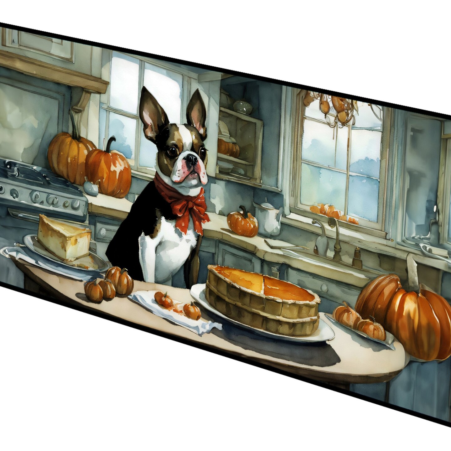 Edge Collections - 28" x 58" - Multicolor - Artistic Runner Pumpkin Pie ...