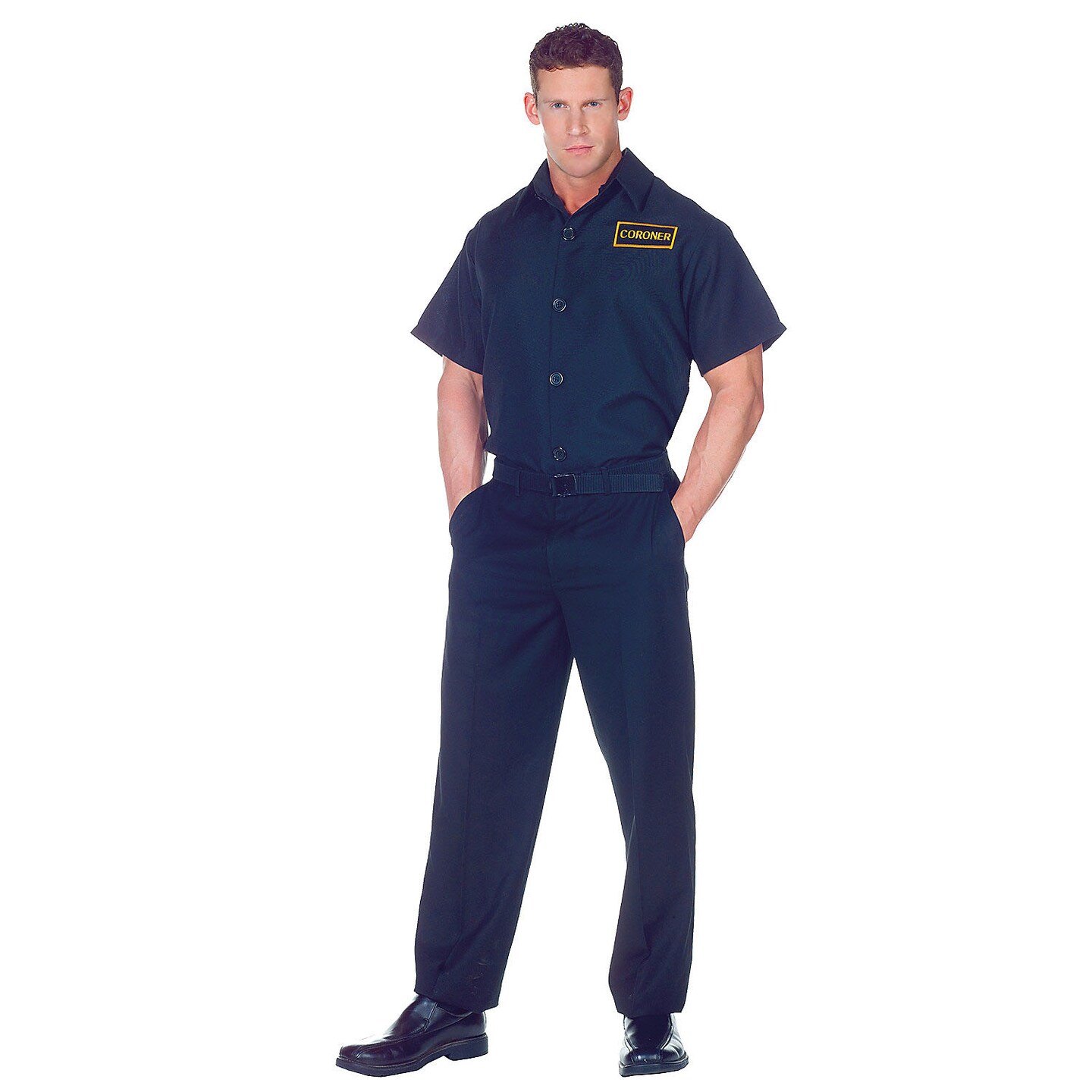 Men's Coroner Costume Short Sleeve Uniform Shirt | Michaels